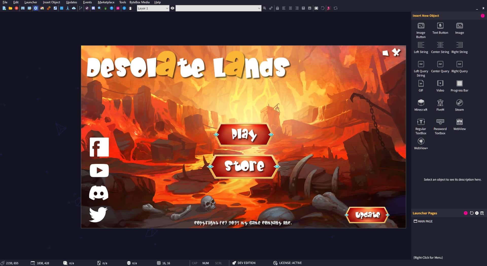 Game Launcher Creator V3 - ByteBox Media Online Store